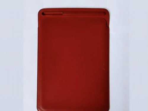 Чехол на iPad кожаный красный оригинал Apple
