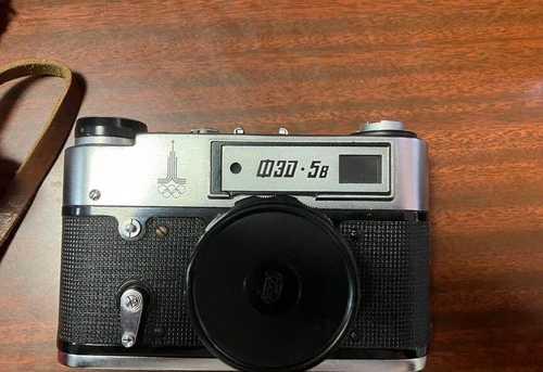 Плёночный фотоаппарат фэд-5В олимпийский