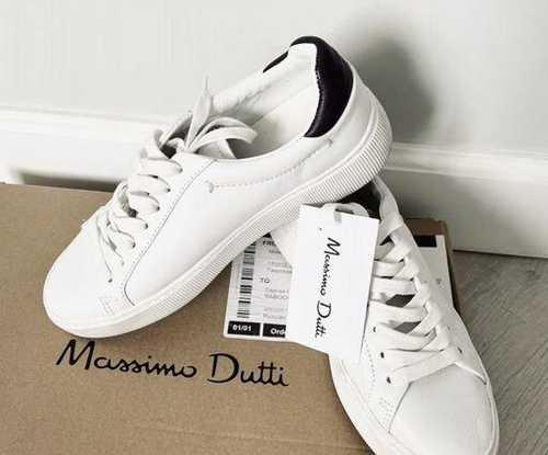 Кеды Massimo dutti (нат.кожа)