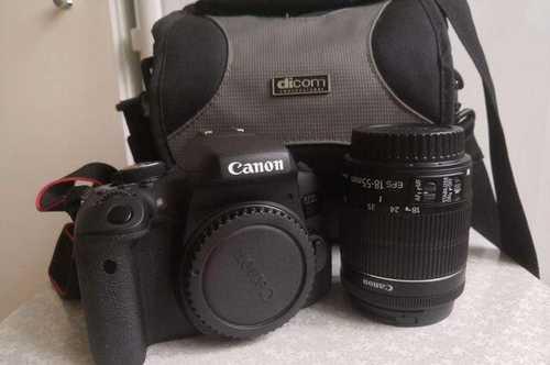 Зеркальный фотоаппарат canon eos 750D