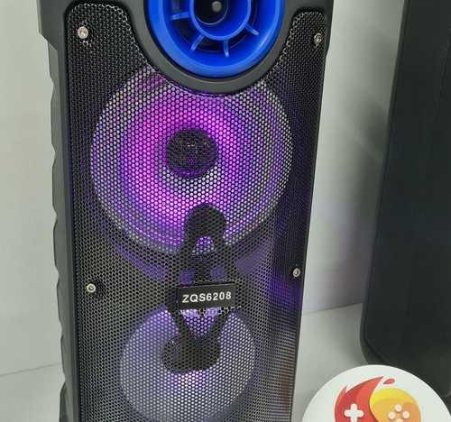Беспроводная колонка ZQS6208   микрофон