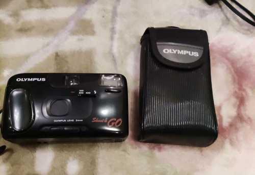 Плёночный фотоаппарат Olympus мыльница