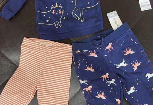 Новый костюм Carters 12мес