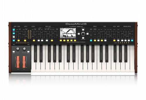 Behringer deepmind 6 аналоговый синтезатор, 37 кл