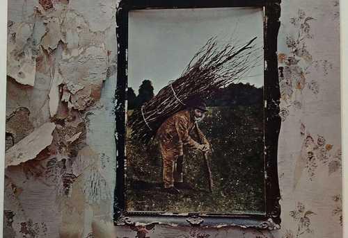 Винтажная виниловая пластинка LP LED Zeppelin IV