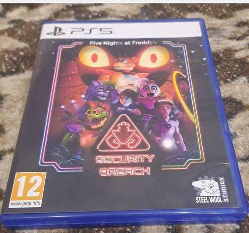 Five Nights AT Freddy's security breach PS5