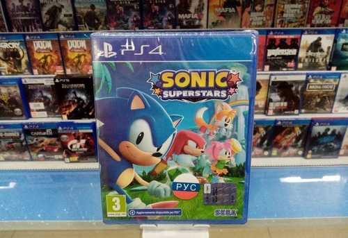 Sonic Superstars PS4 новый