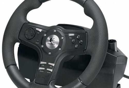 Руль для PS3 Logitech Driving Force бу