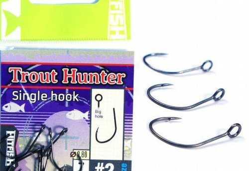 Крючок одинарный (одинарник) hitfish trout hunter