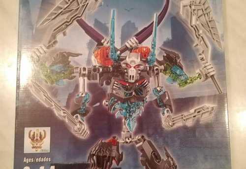 KSZ Конструктор bionicle Стальной череп