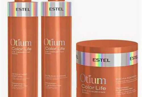 Набор Эстель для окрашенных волос otium color life