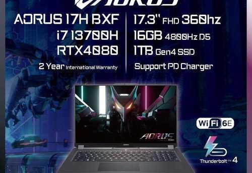 Ноутбук Gigabyte Aorus 17H RTX 4080