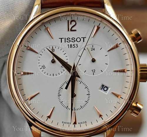 Кварцевые Tissot Tradition Chronograp мужские часы