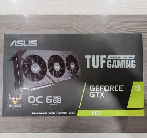 Asus GTX 1660 TUF3 gaming OC 6Gb нет изображения