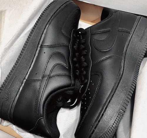 Nike Air Force 1 black оригинал