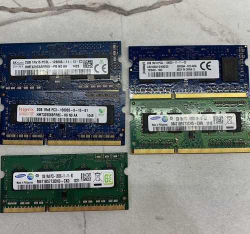 Оперативная память ddr3 2gb