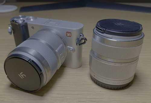 Фотоаппарат Xiaomi Yi m1 с двумя объективами