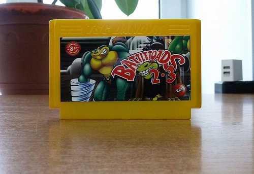 Картридж 8-бит Battletoads 2 & 3 (сборник)