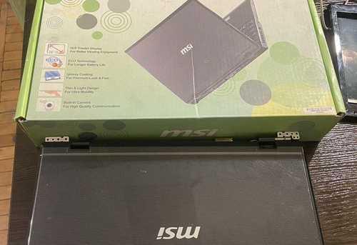 Ноутбук 15.6" MSI A6205, 320 ГБ, Core i3, RAM 3 ГБ, ATI Mobility Radeon HD 5470 1 ГБ