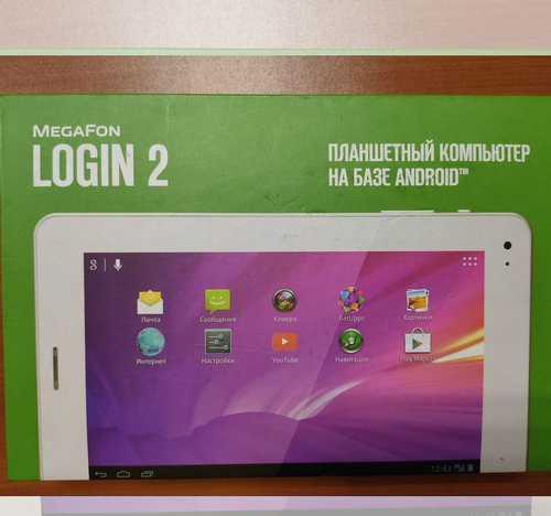 Планшет megafon login 2 mt3a