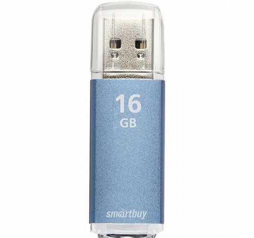 Флеш-накопитель Smartbuy V-Cut USB 2.0 16GB, синий