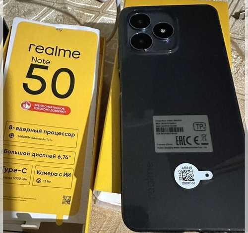 realme Note 50, 3/64 ГБ