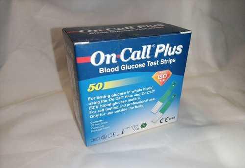 Тест полоски для глюкометра On Call Plus
