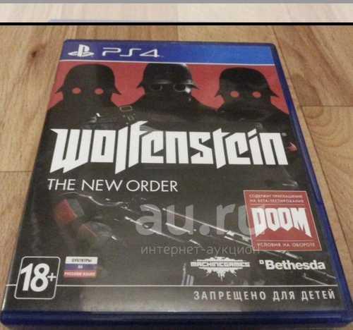 Игра на ps4 Wolfenstein-The new order