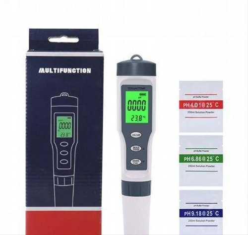 Цифровой пш метр 3 в 1 PH meter TDS meter