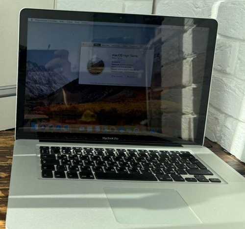 Apple MacBook Pro 15 Early 2011 i7/HDD750/RAM4