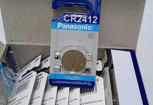 Батарейки дисковые литиевые Рanasonic CR 2412 3V