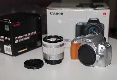 Canon 200D kit + Sigma 17-50/f2.8