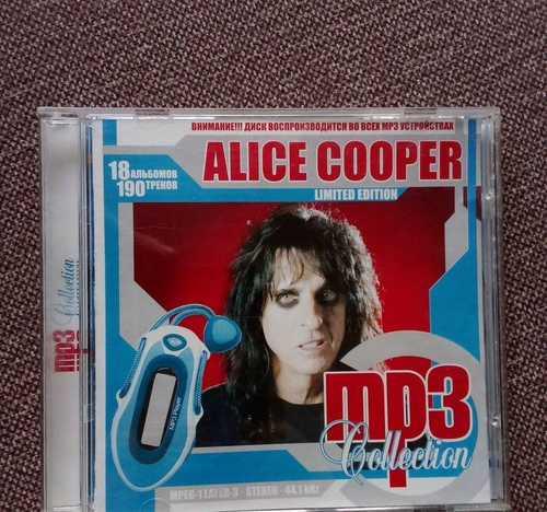 CD MP-3 Alice Cooper 1969-2008 гг. 18 альбомов