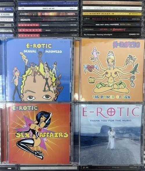 Музыкальные cd диски E-Rotic