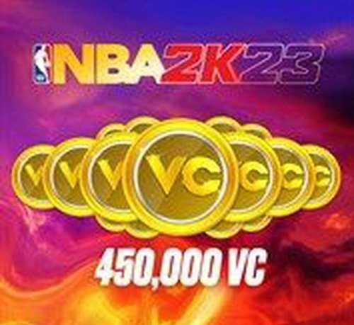 Донат NBA 2K23 450000 VC - игровая валюта (монеты)