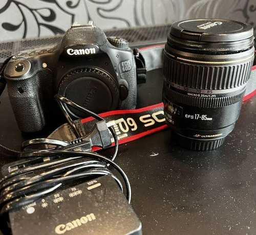 Canon EOS 60D efs 17-85mm