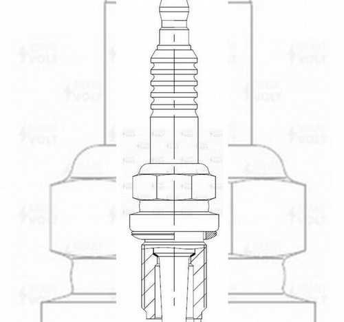 Startvolt VSP 0033 Свеча зажигания для а/м Hyundai