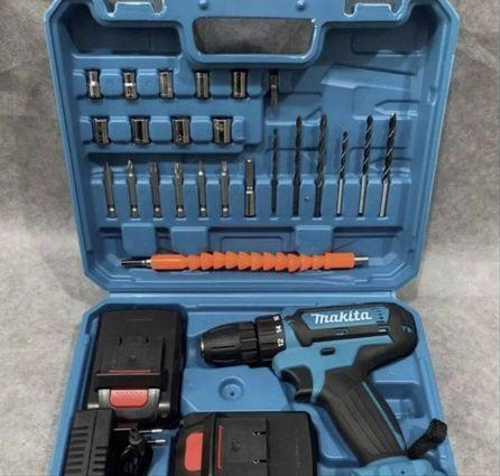 Шуруповерт Makita 18V ударный + набор