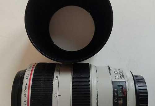 Объектив Canon EF 70-300mm f/4-5.6L IS USM