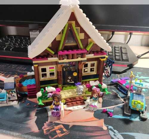 Lego friends горнолыжный курорт