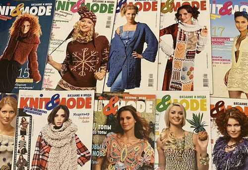 Журналы по вязанию. knit&mode