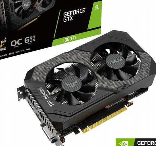 Видеокарта asus GeForce GTX 1660 Ti TUF Gaming EVO