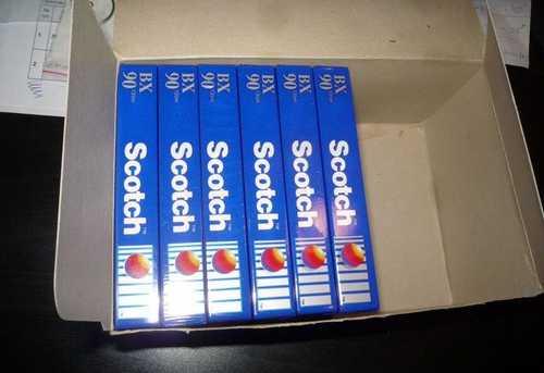 Аудиокассеты scotch 4 pack