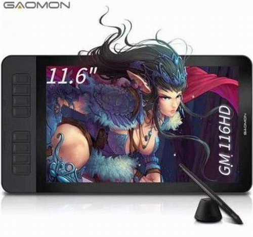 Графический планшет с экраном Gaomon GM116HD