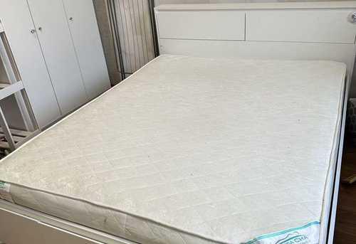 Кровать двухспальная 160*200 с ящеками