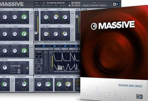 Native Instruments Massive синт лицензия Au/Vst