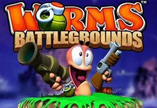 Worms Battlegrounds + Worms W.M.D PS4 RU