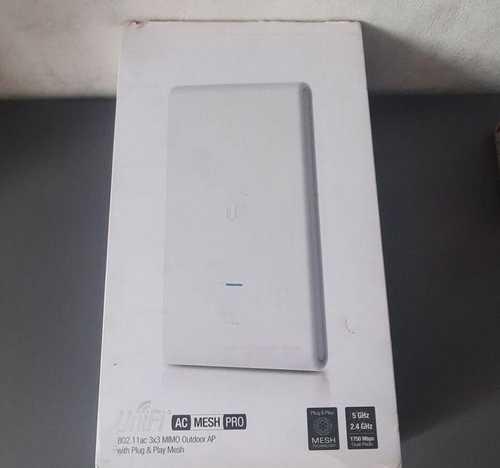 Точка доступа wifi unifi AC Mesh Pro