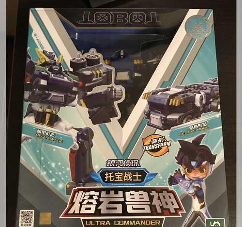 Transformers Tobot Galaxy Detectives Commander