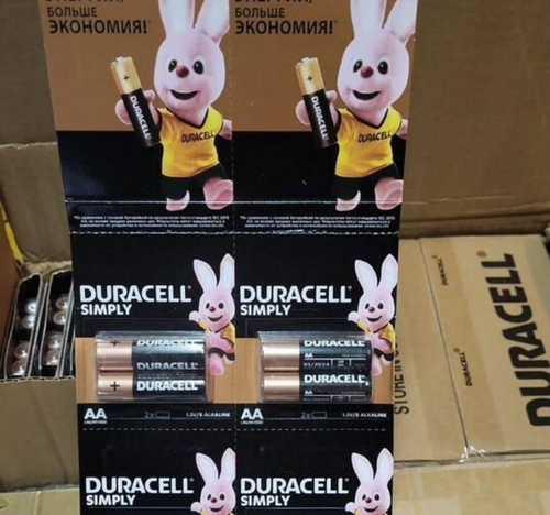 Батарейки duracell Simply отрывные(оригинал)